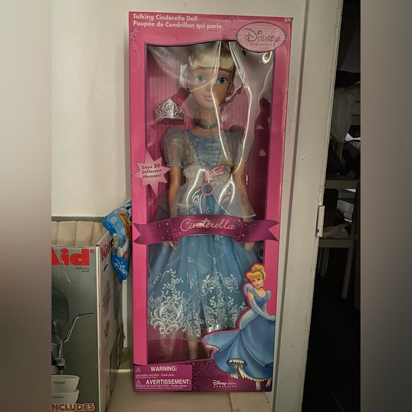 Disney | Toys | Disney Princess Talking Cinderella Doll Rare Disney ...